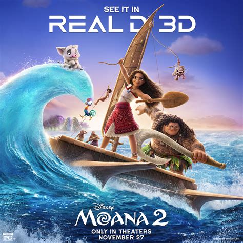 迪士尼《海洋奇緣2》多張戲院版本海報全數公開 巨石強森、奧莉伊卡拉瓦爾侯回歸主要配音