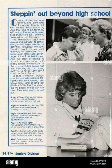 This Yearbook From Jefferson High School Highlights The 1984 1985