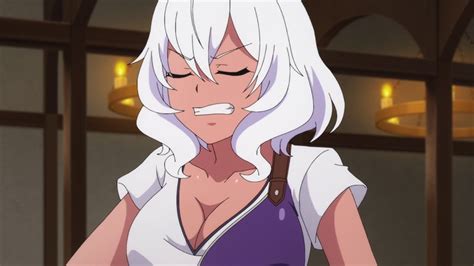 アルトリアの巨乳胸の谷間エロ画像 進化の実3話2アニメ