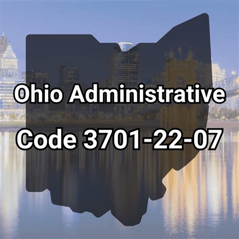 Barclay Water Management Inc On Linkedin 3 Ways The New Ohio Administrative Code 3701 22 07