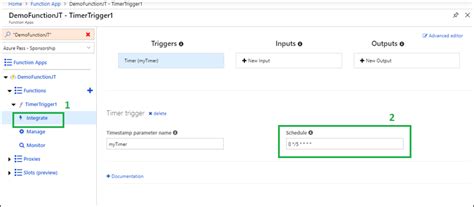 Working With Timer Triggered Azure Functions