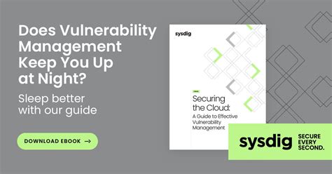 Sysdig On Linkedin Guide Securing The Cloud A Guide To Effective Vulnerability Management