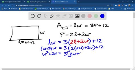 SOLVED The Formula For The Perimeter Of A Rectangle Is P L W Where L Is The Length And W