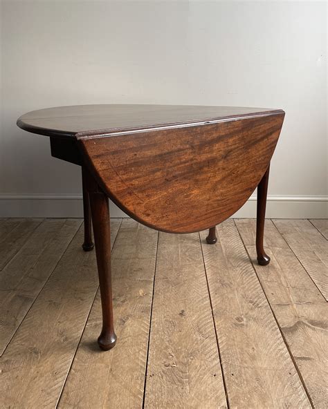 Antique Drop Leaf Table Georgian Drop Leaf Table Padfoot Table Folding Table Antique Dining