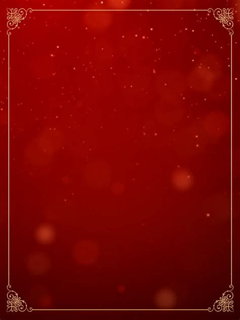 Pure Red Festive Border Background Wallpaper Image For Free Download Pngtree
