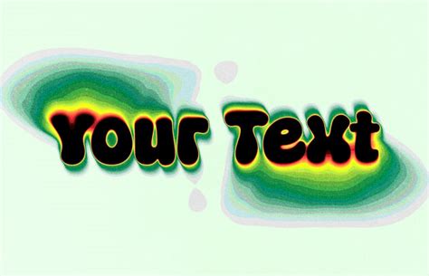 Heatmap Glow Text Effect Layer Styles Including Heatmap And Glow Envato