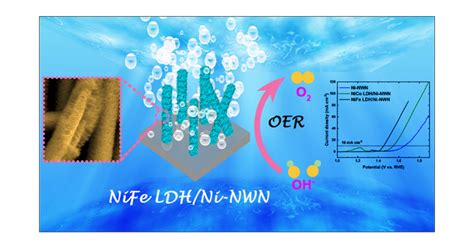 Engineering Active Sites Enriched 2d On 1d Nife And Nico Layered Double Hydroxide Decorated Ni