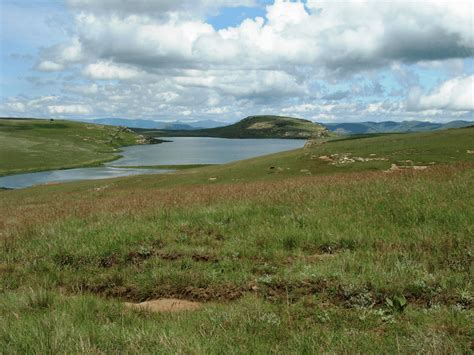 Matatiele Nature Reserve Showing The Mountain Summit With The Typical