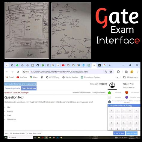 Vivek Thumu On Linkedin Gate Gateexam Interface Frontenddeveloper