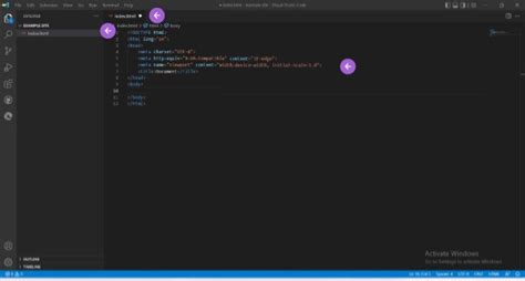 VS Code Interface