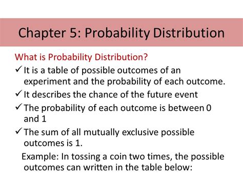 Probability Distribution What Is It Formula Type Example 49 Off