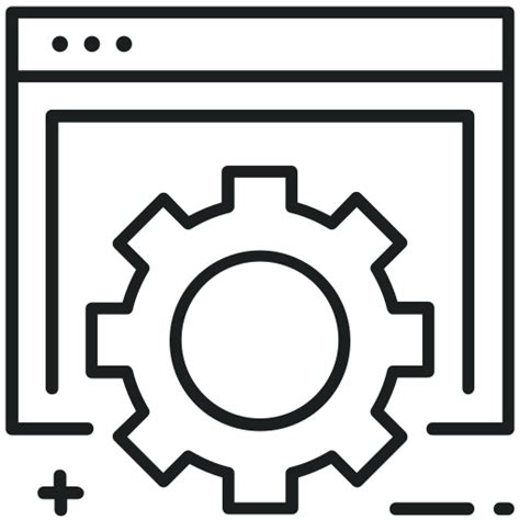 Cog Web Options Preferences Ecommerce And Shopping Icons