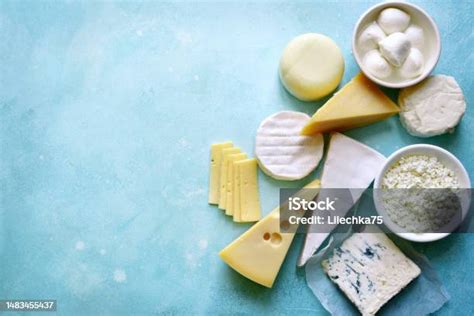 다양한 종류의 치즈가 있는 음식 배경 복사 공간이 있는 평면도입니다 개체 그룹에 대한 스톡 사진 및 기타 이미지 개체 그룹 건강한 식생활 낙농장 Istock