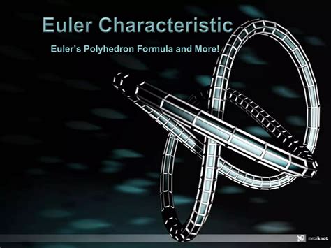 Euler Characteristic Wip Pptx 3 D Graphics Computer Software And