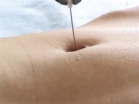 Needle In Belly Button ThisVid