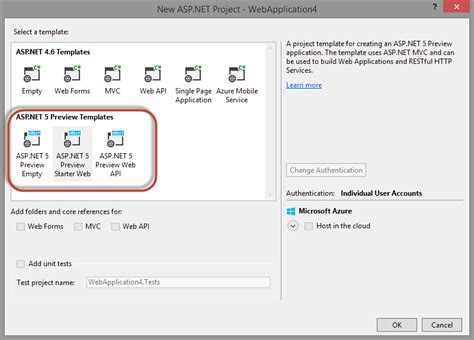 A Look At ASP NET 5 Part 1 Getting Started