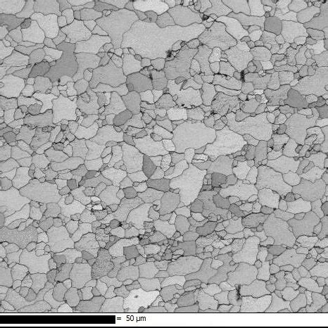 EBSD IQ Maps Obtained At Coiling Temperature 650 At Annealing Download Scientific Diagram