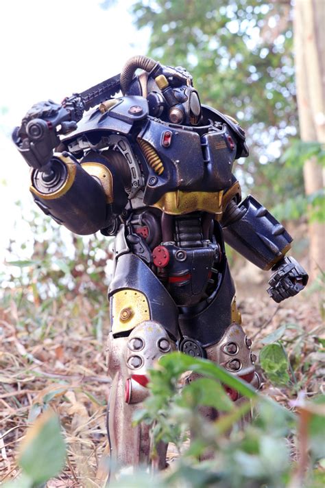 [d M S 玩具報告] Threezero Fallout X 01 動力裝甲 Tricentennial Bethesda