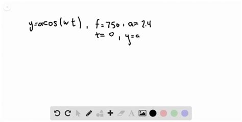 SOLVED Simple Harmonic Motion Find A Function That Models The Simple Harmonic Motion