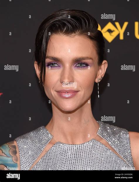 Ruby Rose At The 2018 Gday Usa Black Tie Gala Held At The Intercontinental Los Angeles Downtown