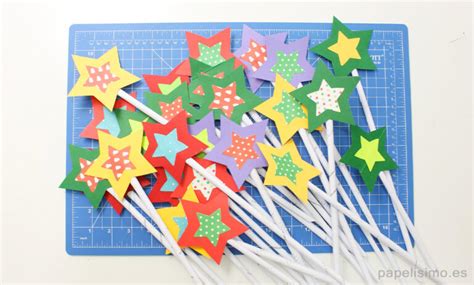 Cómo Hacer Varitas Mágicas Para Niños Cumpleaños Magic Wand Craft