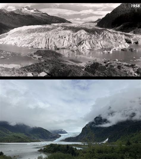 Mendenhall Glacier 1958 Vs 2023 Update Roldphotosinreallife