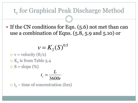 PPT Calculating Peak Flow Rates PowerPoint Presentation Free Download ID 1143811