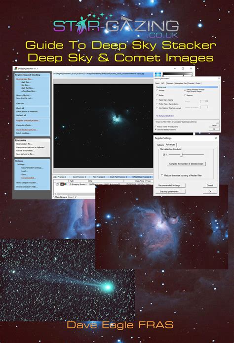 Star Gazing Guide To Stacking Images In Deep Sky Stacker First Light Optics
