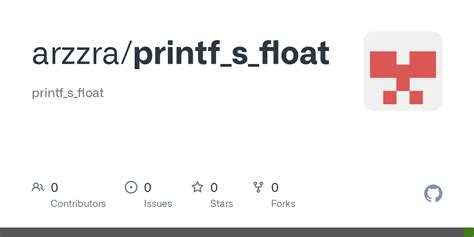 github arzzra printf s float printf s float