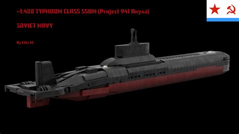 Lego Typhoon Class Ssbn ~1400 Rsubmarines Lego Typhoon Class Ssbn ~1400 Rsubmarines