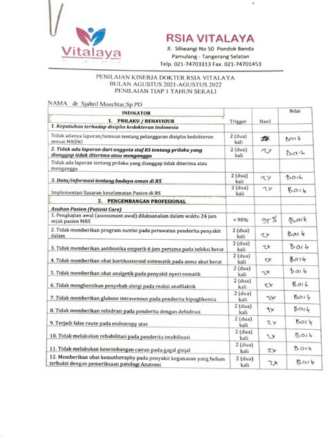 Penilaian Kinerja Staff Medis Oppe 2 Pdf