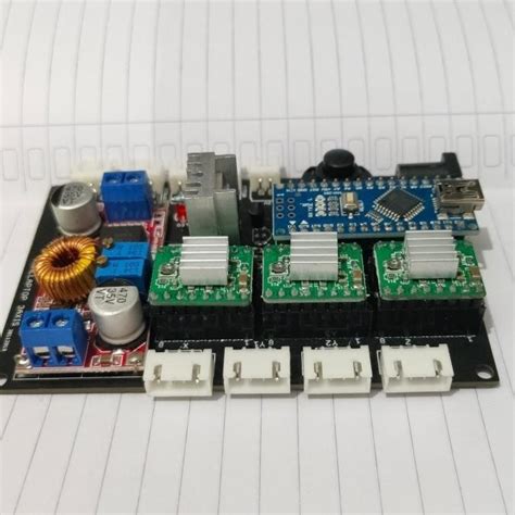 jual board controller cnc 3 axis diy cnc router eleksmaker clone awallaptop shopee indonesia
