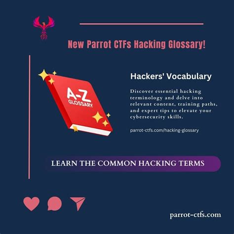 Hacking Course Glossary Capturetheflag Resources Free Ctf Parrotctfs Pctfs Parrot