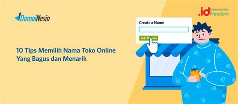 10+ Tips Memilih Nama Toko Online Yang Bagus dan Menarik