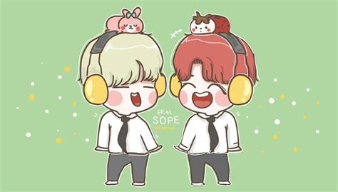 Sope ♡ Bts Fanart Bts Chibi Fan Art