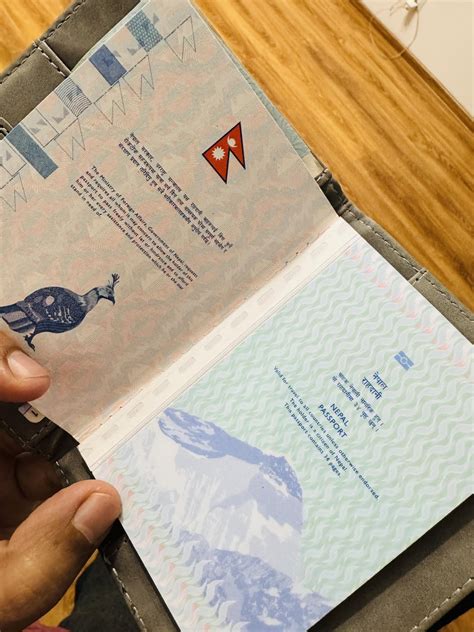 First 2 Pages Of Nepalese Passport Rpassportporn