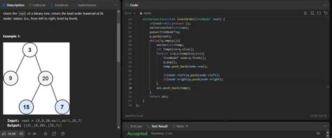 Day 81 Of 100daysofcode Binary Tree Level Order Traversal Bhartendu