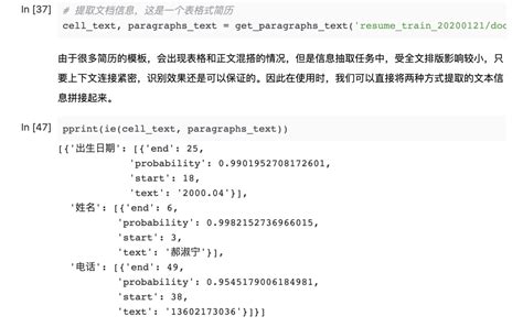 简历信息提取二 paddlenlp完成简历信息抽取 csdn博客