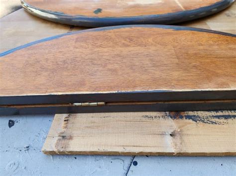 Pedestal Drop Leaf Table Makeover My Repurposed Life®