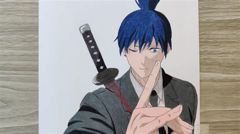 CHAINSAW MAN Cách vẽ Aki Hayakawa How to draw Aki Hayakawa BER ART YouTube