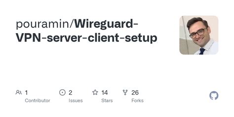 GitHub Pouramin Wireguard VPN Server Client Setup