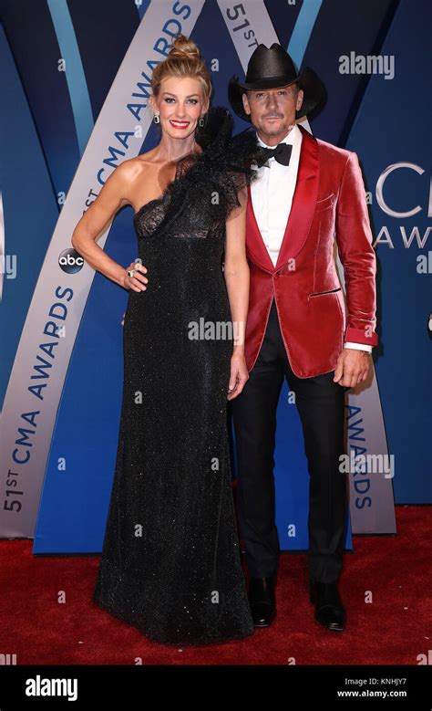 51st Cma Awards At Music City Center Arrivals Featuring Faith Hill