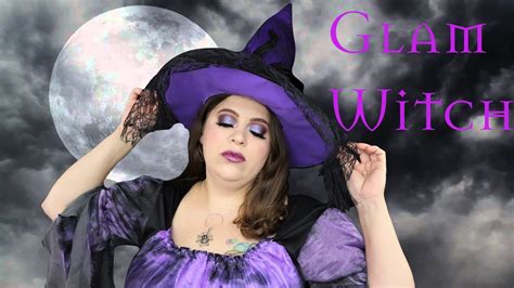 Glam Witch Halloween Makeup Tutorial Youtube