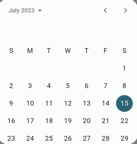 Flutter Material3 Date Picker Has A Bunch Of Extra Top Padding Stack