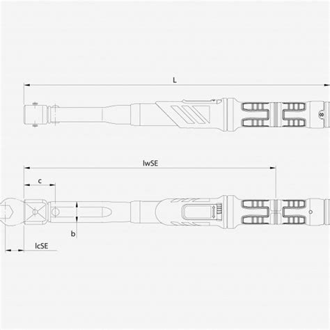 Gedore Dmse 200 Torque Wrench Dremaster Se 14x18 40 200 Nm Gedore At Kc Tool