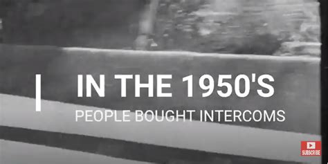 RETRO Home Intercom System Intrasonic Technology