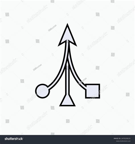 Consolidation Icon Merger Incorporation Amalgamation Integration Stock Vector Royalty Free