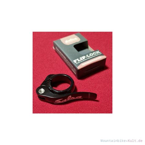 Salsa Flip Lock Sattelklemme Und Spanner 30 0mm Schwarz Neu