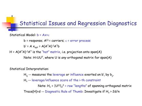 ppt statistical leverage and improved matrix algorithms powerpoint