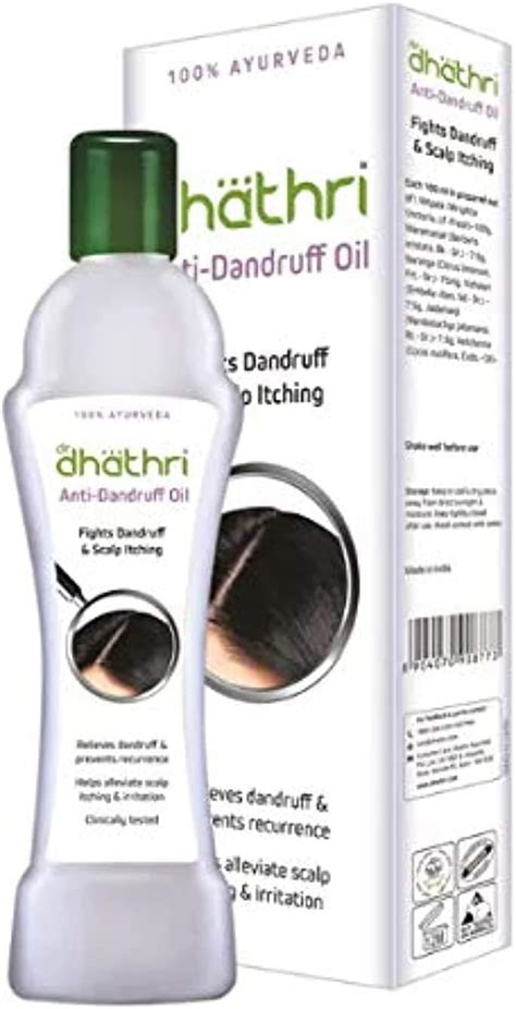Dhathri Anti Dandruff Hair Oil Helps Alleviate Dandruff And Scalp
